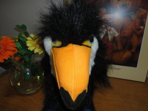 squawking bird puppet