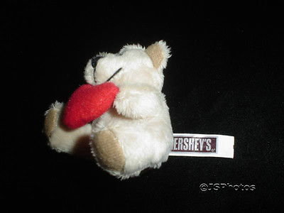 Hershey's Hershey Miniature Bear Plush 2.5 inch With Heart | Jadees ...