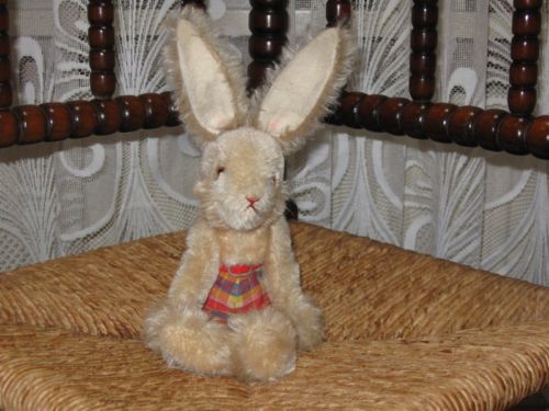 Old Antique German Schuco Mohair Bunny Rabbit | Jadees Antique Bear Shoppe