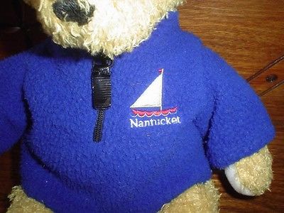 Gund 2002 Cape Cod Bears CC Bear Nantucket 14 inch | Jadees Antique ...