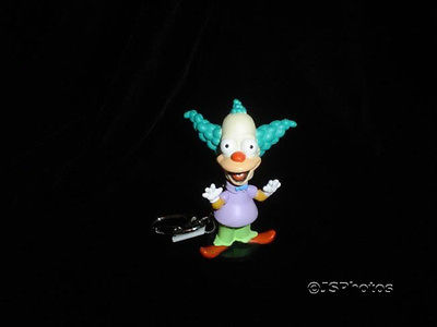 The Simpsons Krusty Clown Bobble Head Keychain | Jadees Antique Bear Shoppe